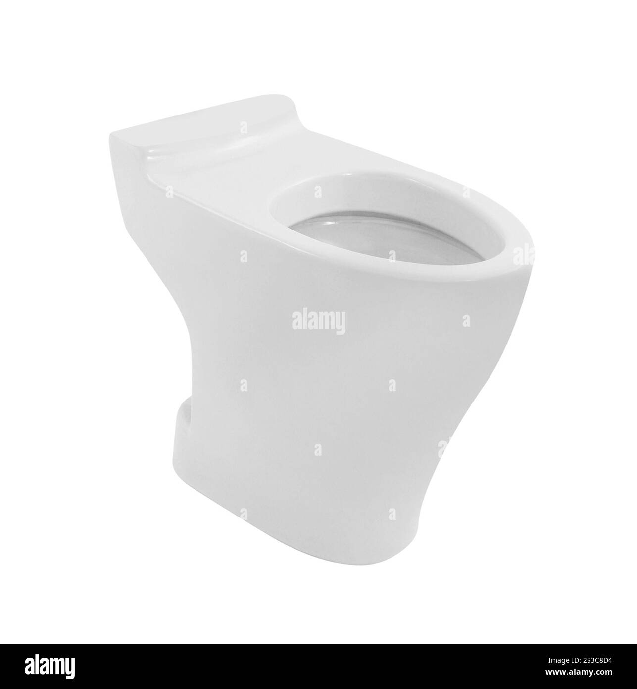 Toilet with flush Cut Out Stock Images & Pictures - Alamy