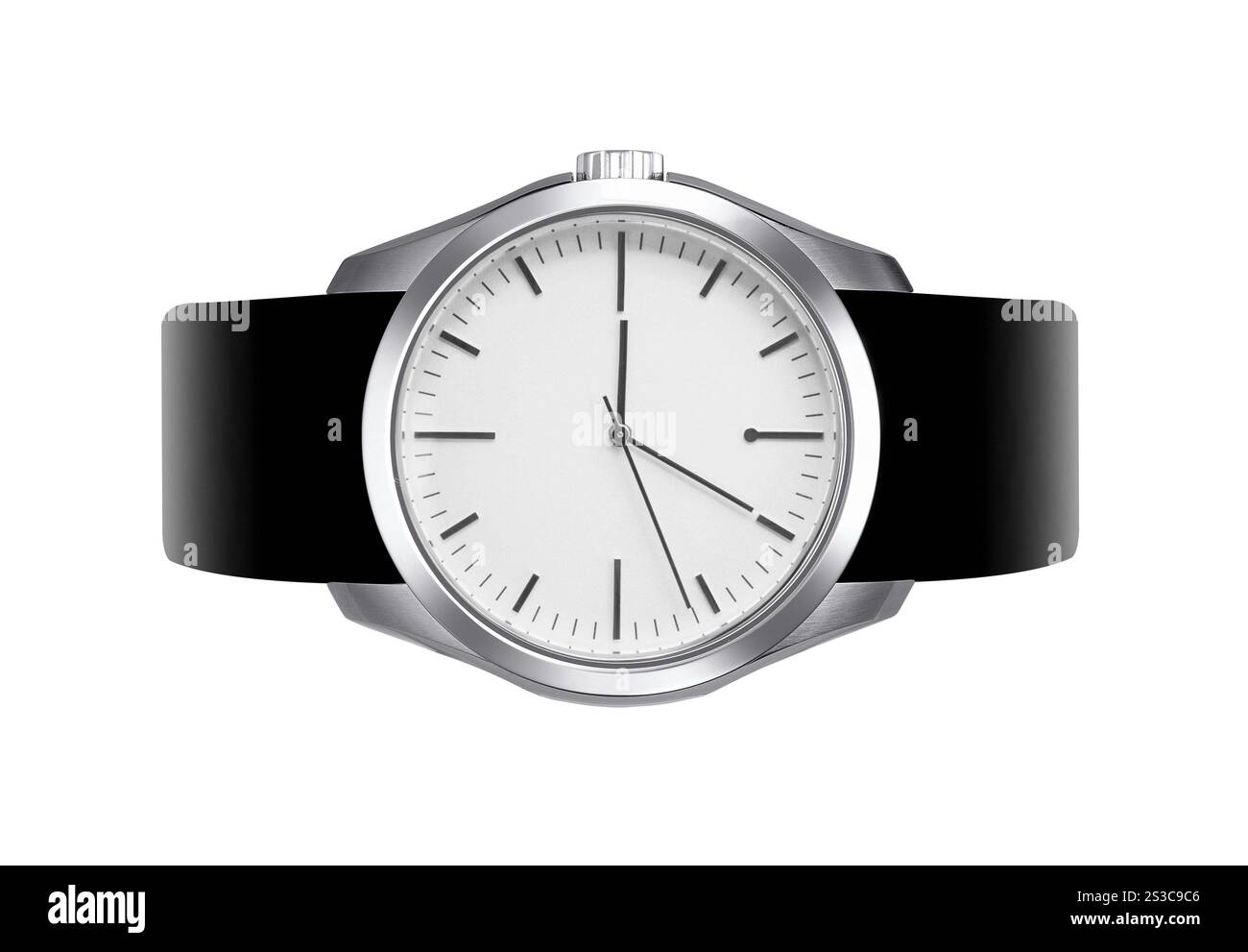 Silver watch band Cut Out Stock Images & Pictures - Alamy