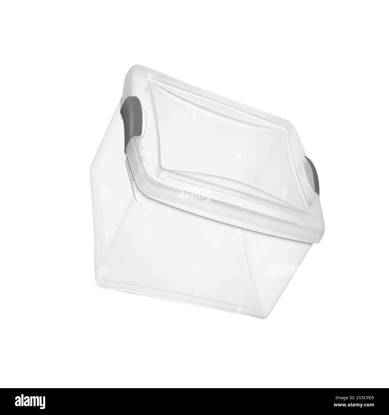 Take away food box empty Black and White Stock Photos & Images - Alamy