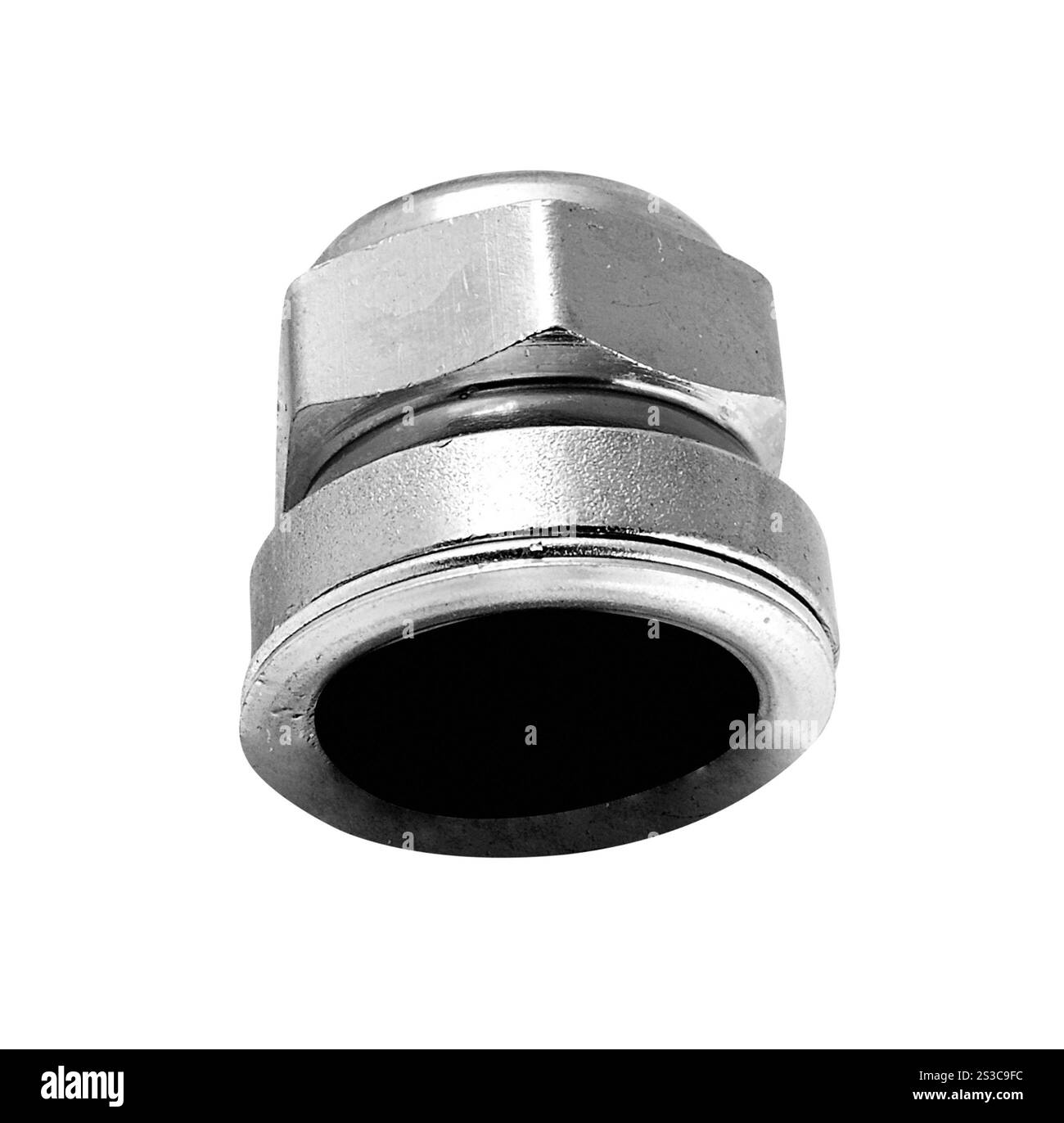 female screw isolated on white Stock Photo - Alamy