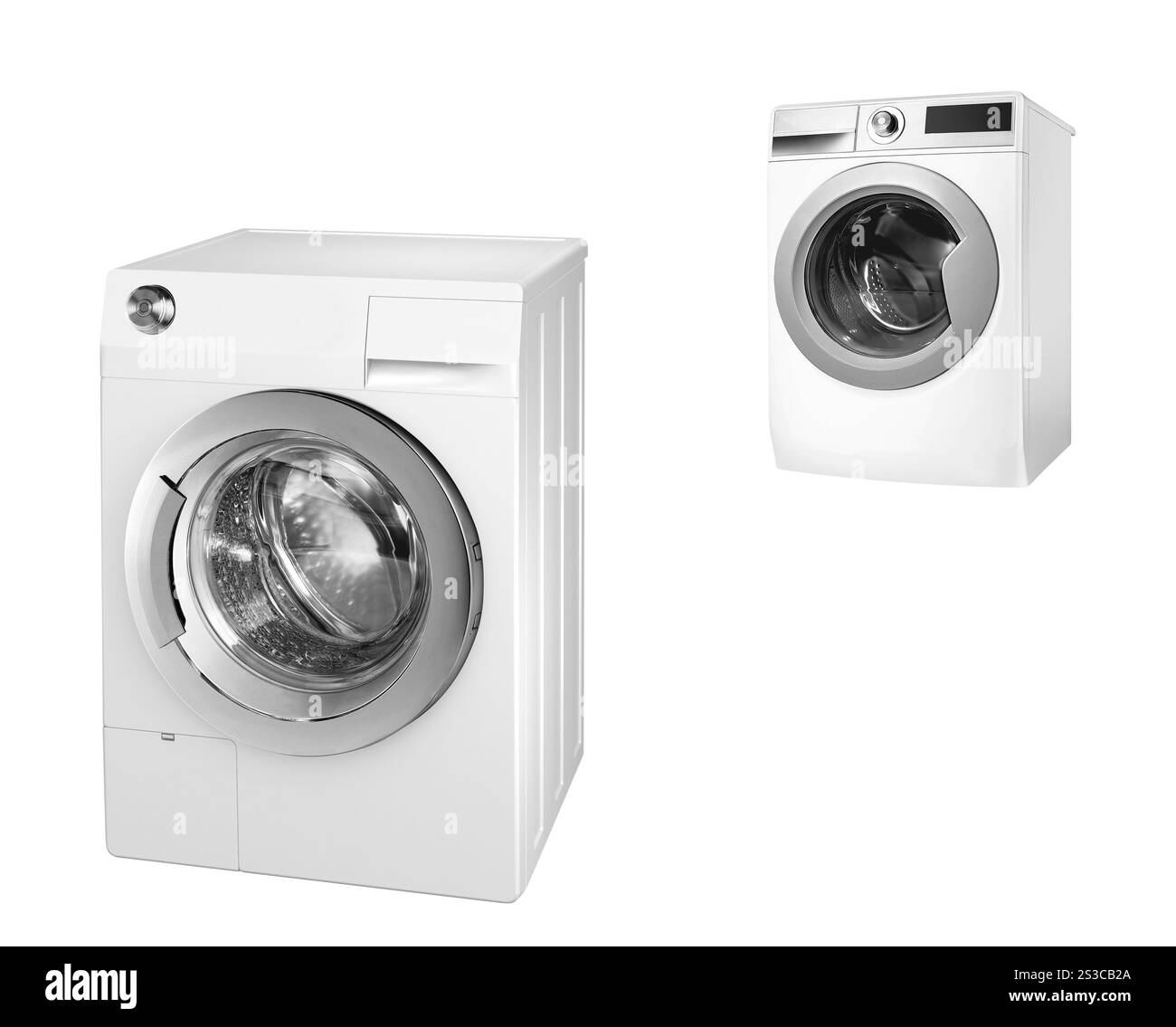 Washing machines isolated on white background. Washing machine isolated ...