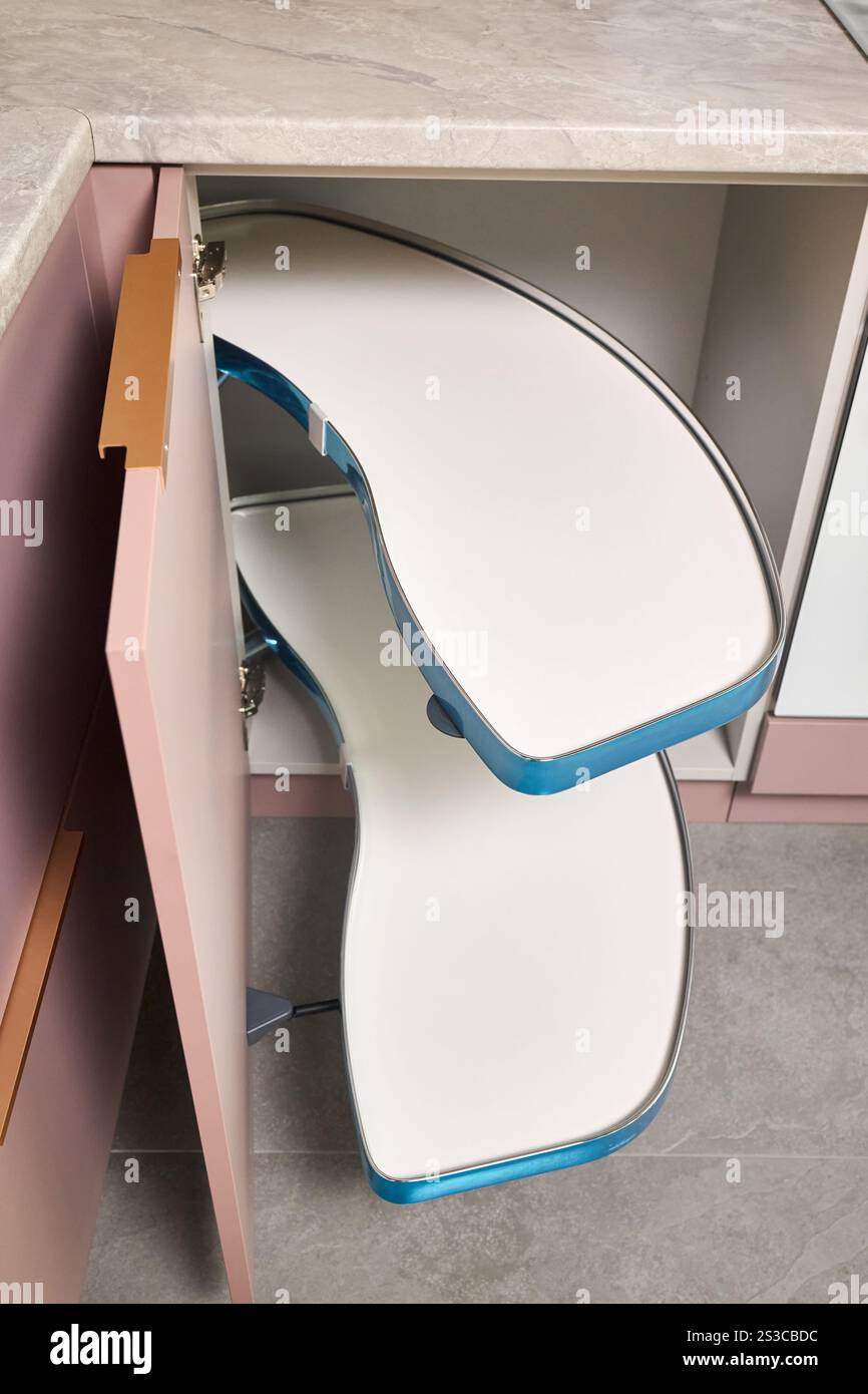 Kitchen access mechanism Magic corner for Blind Corner Cabinets ...