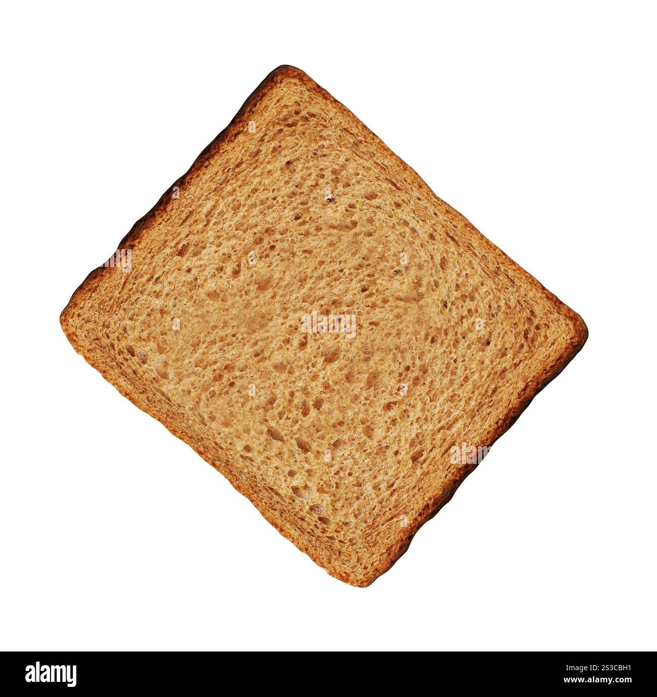 Slice toast bread isolated on a white Stock Photo - Alamy