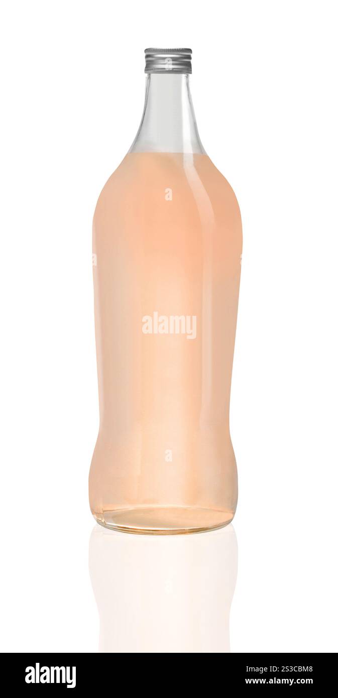 Grapefruit juice glass bottle Stock Photo - Alamy