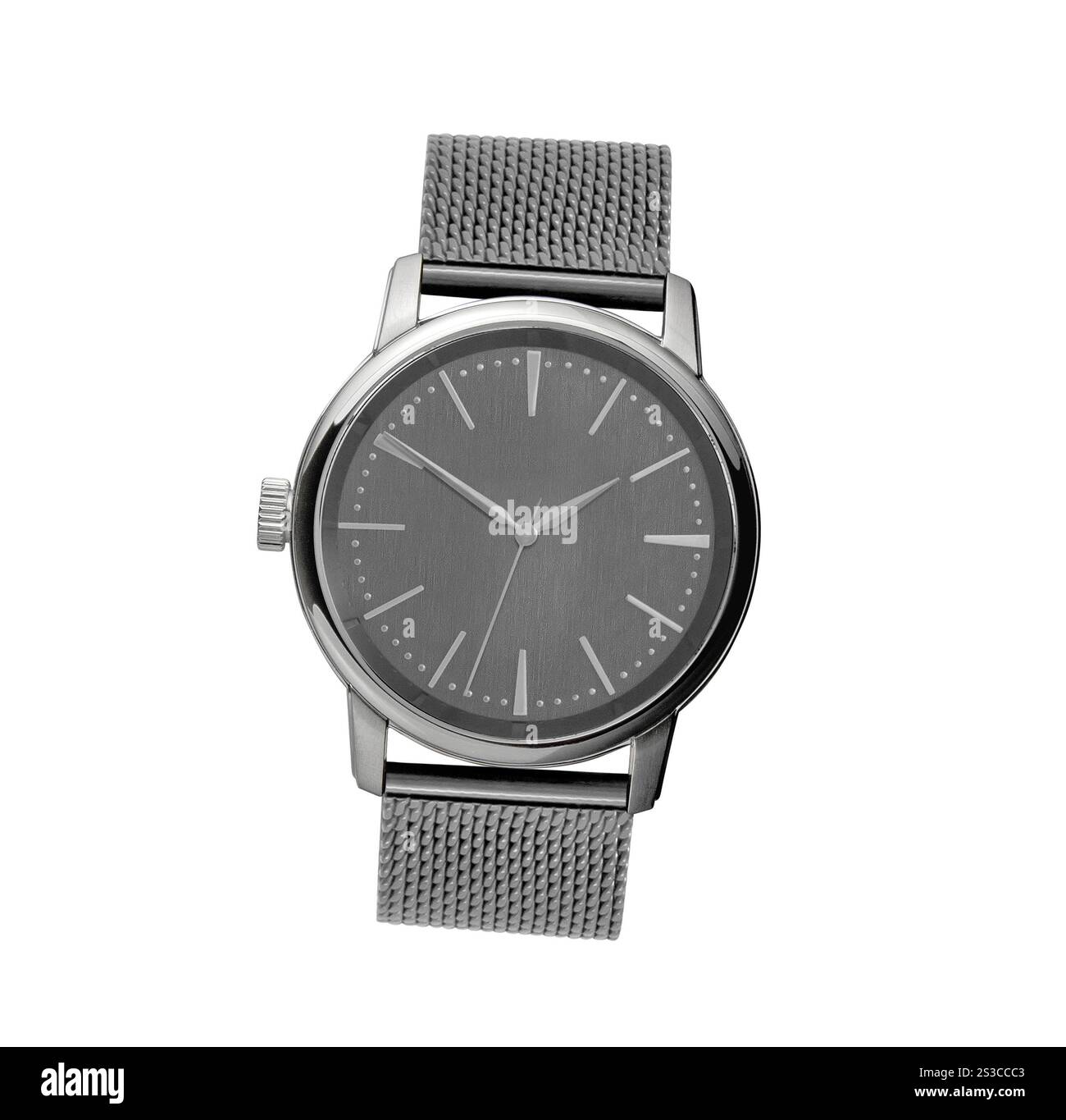 Watch steel bracelet Cut Out Stock Images & Pictures - Alamy