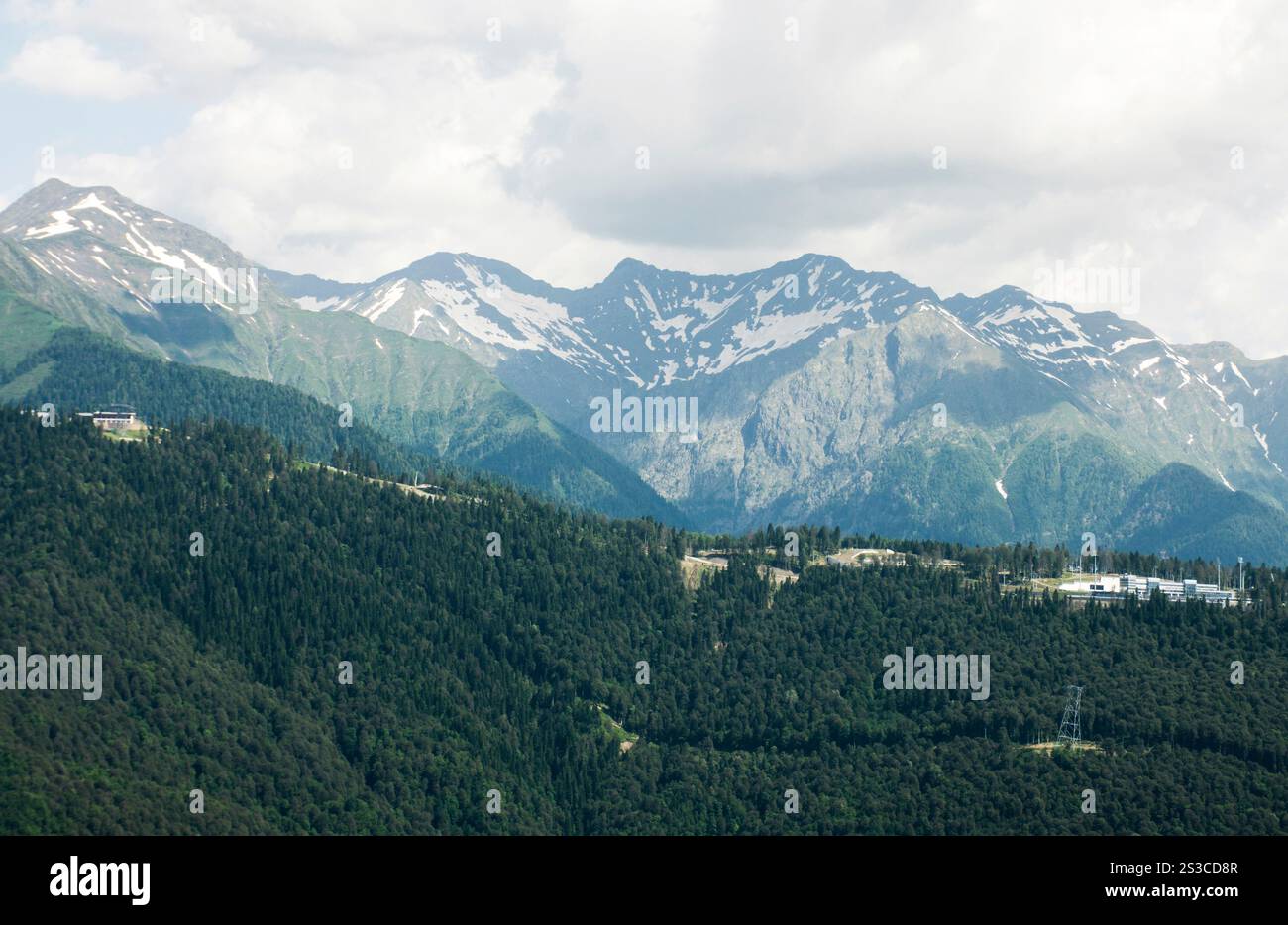 Beautiful summer view mountain hi-res stock photography and images - Alamy