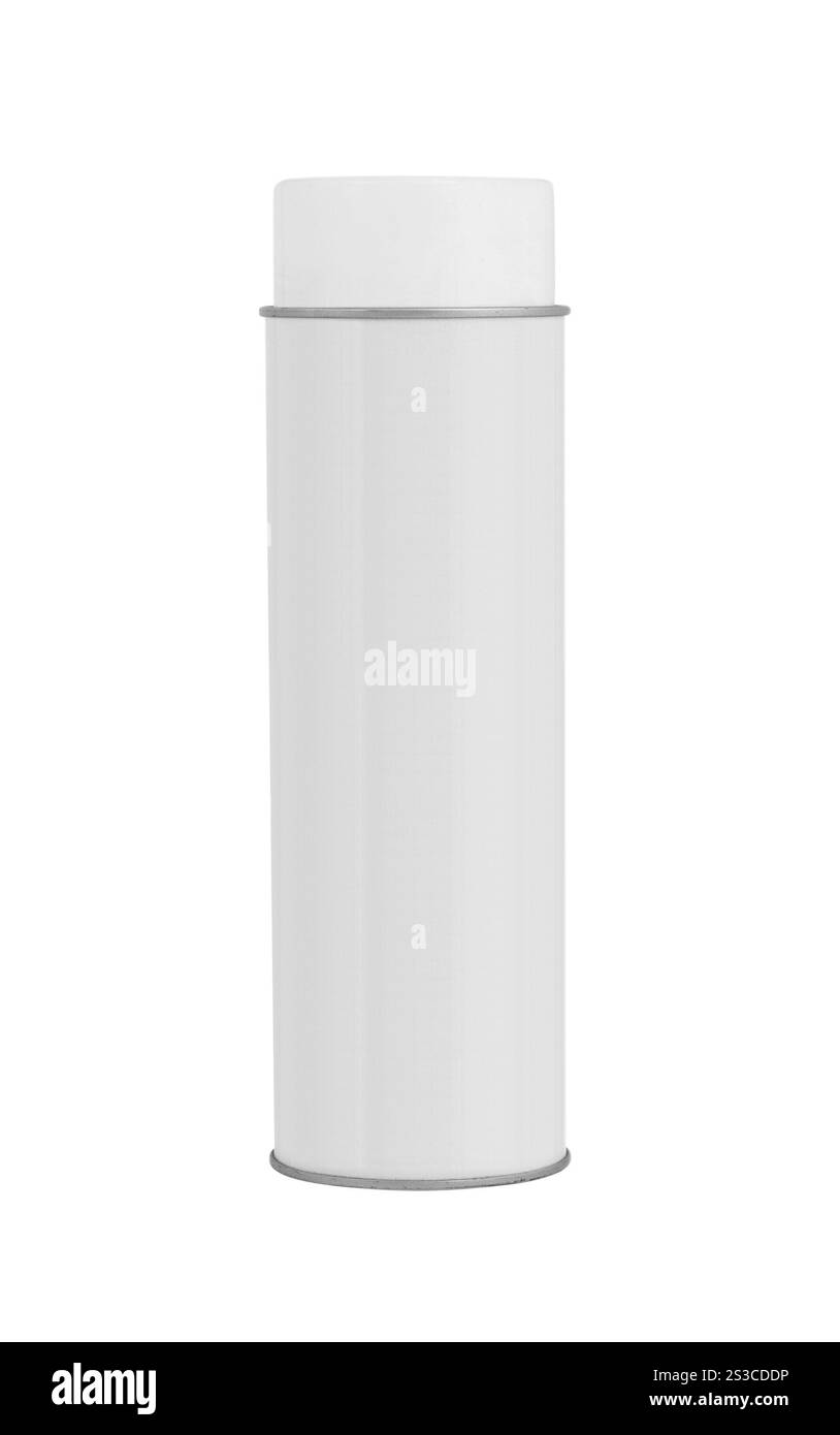 Blank tin can realistic Black and White Stock Photos & Images - Alamy