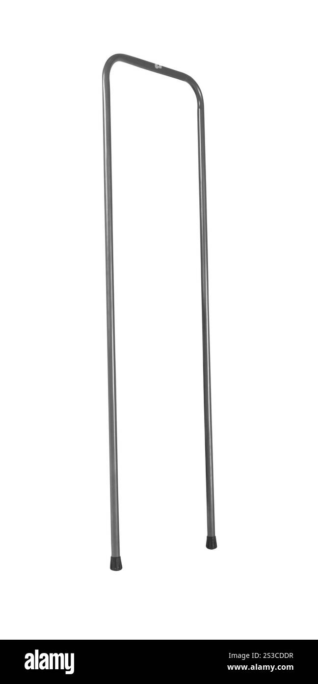 Metal safety railing on Cut Out Stock Images & Pictures - Alamy