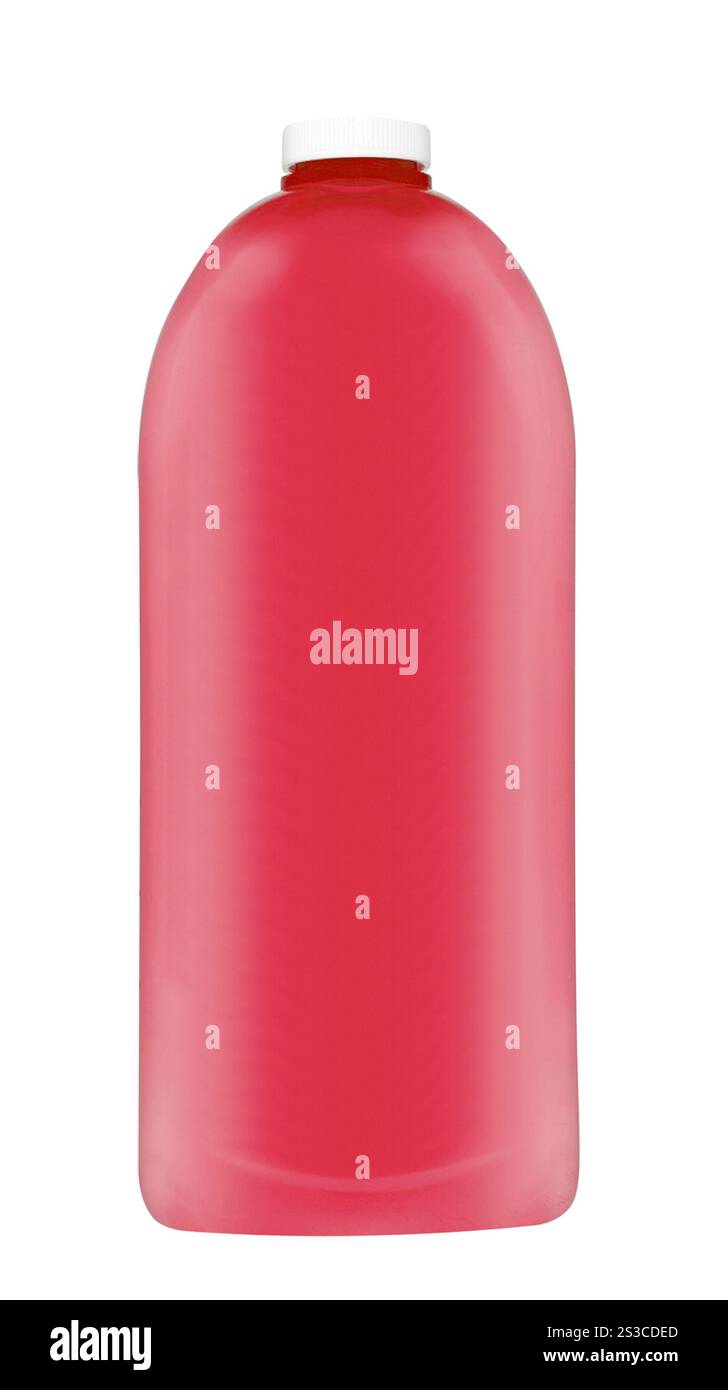 Red Detergent Bottle. Green Detergent Bottle Stock Photo - Alamy