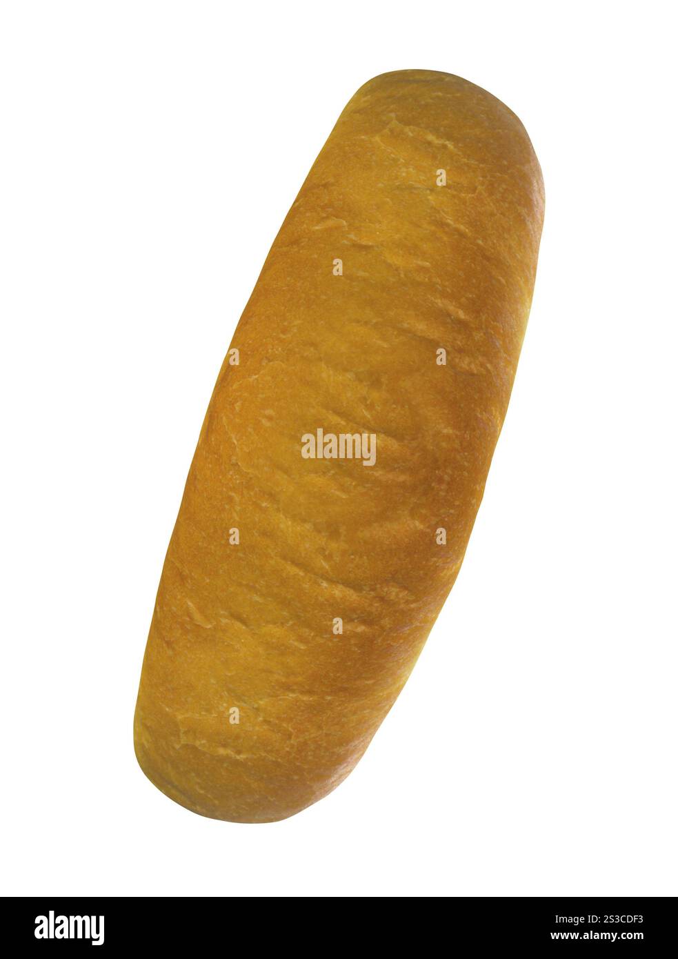 bun isolated on white background Stock Photo - Alamy