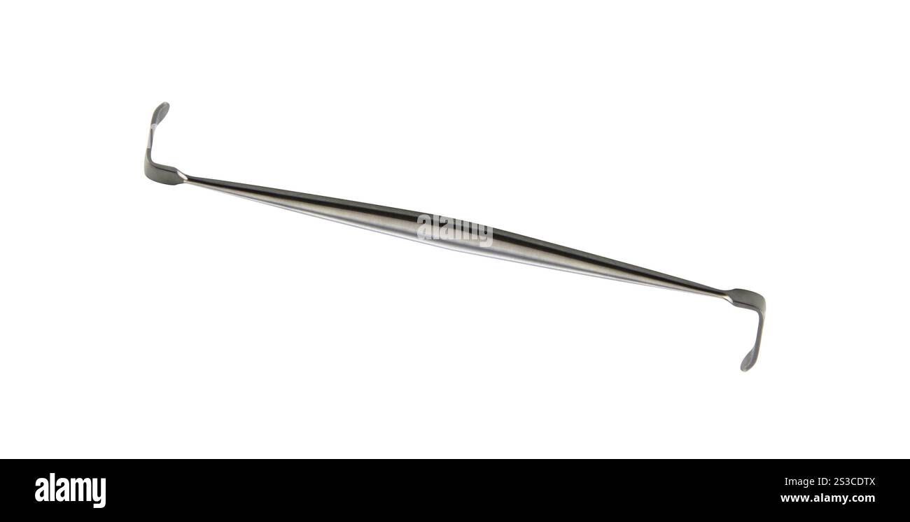 Dental instrument isolated on white background Stock Photo - Alamy