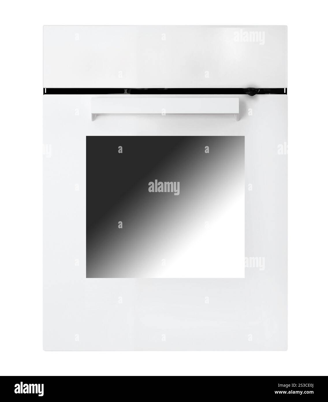 Modern White Oven Stock Photo - Alamy