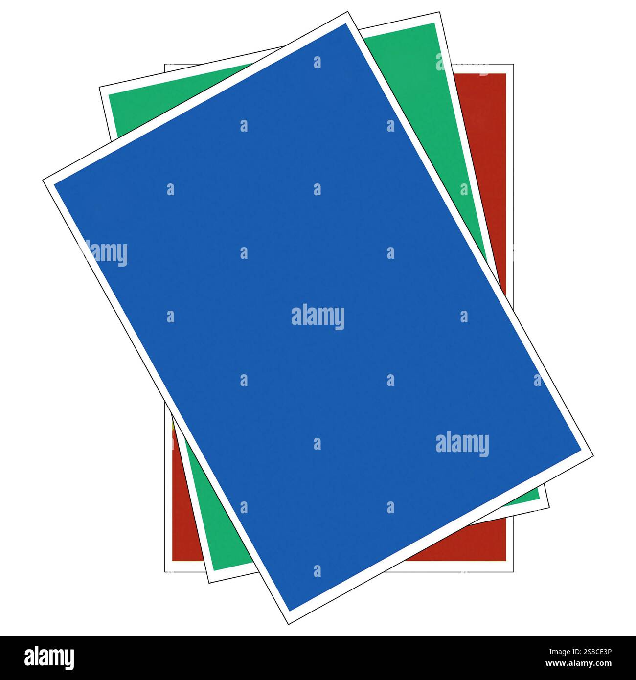 Red white blue cards hi-res stock photography and images - Alamy