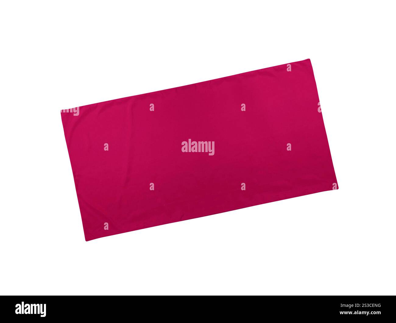 red cloth sheet isolated on white background. purple cloth sheet ...