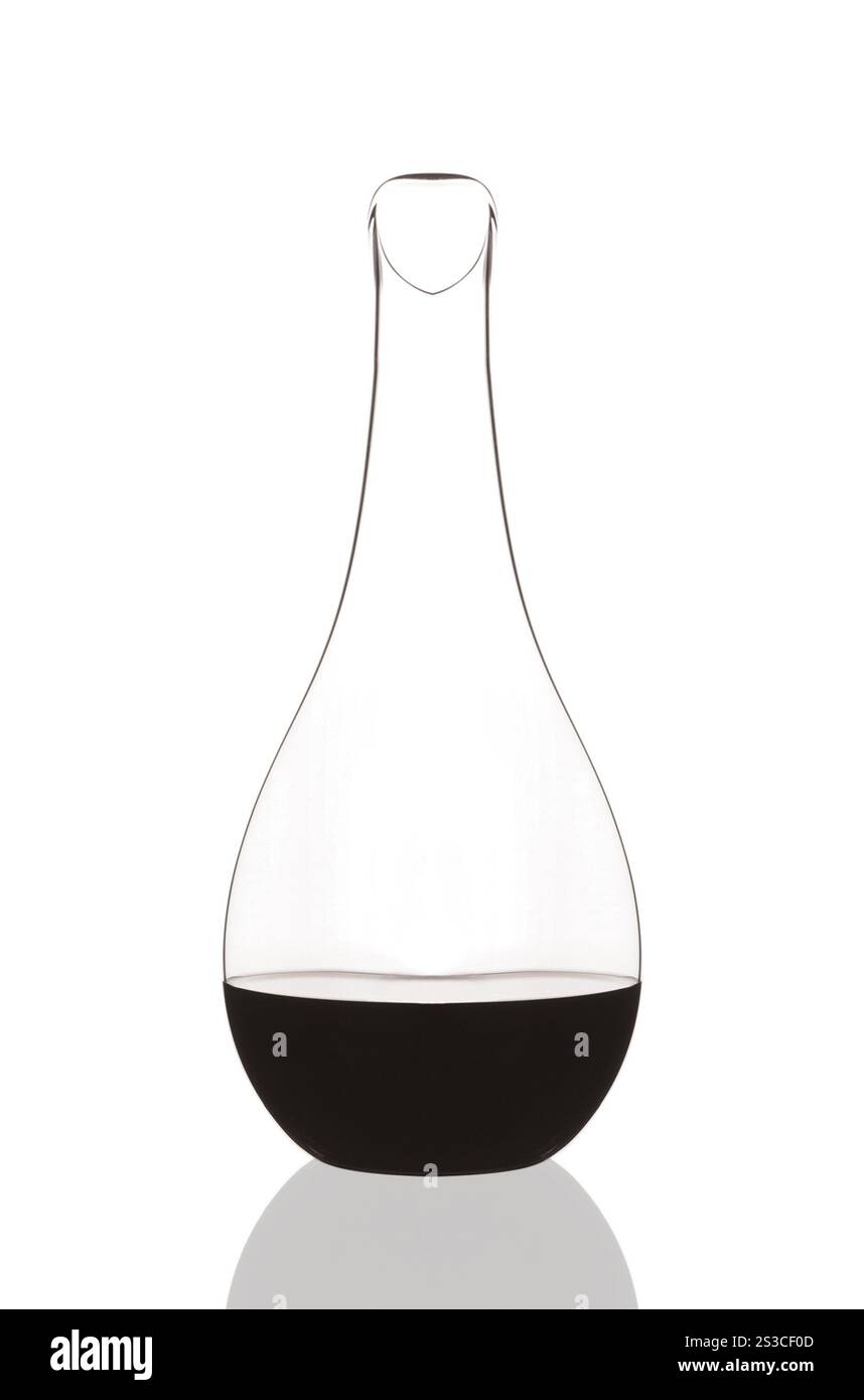 Erlenmeyer flask isolated on white Stock Photo - Alamy