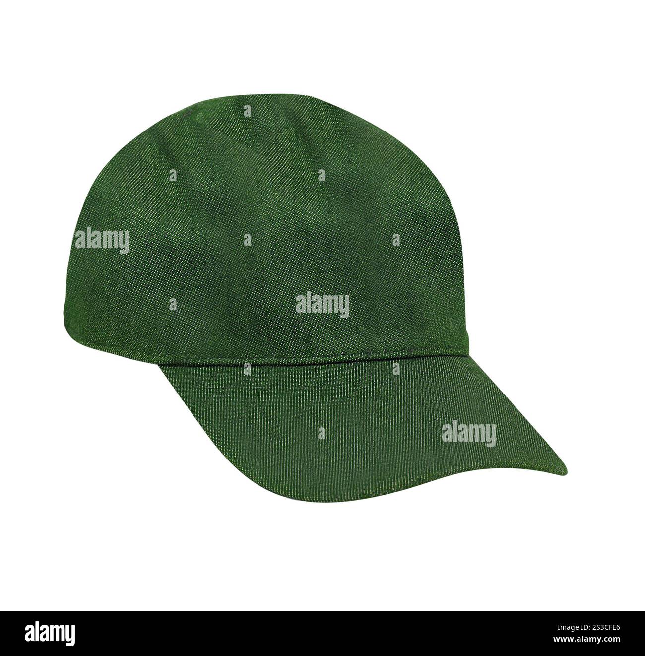 Green cap isolated on white Stock Photo - Alamy