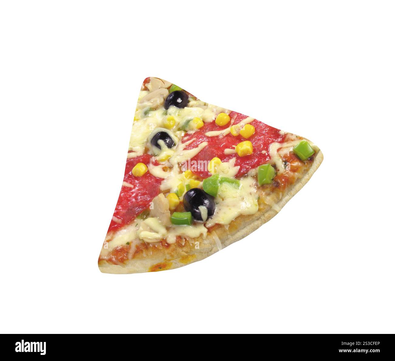 Delicious pizza chicken sweet Cut Out Stock Images & Pictures - Alamy