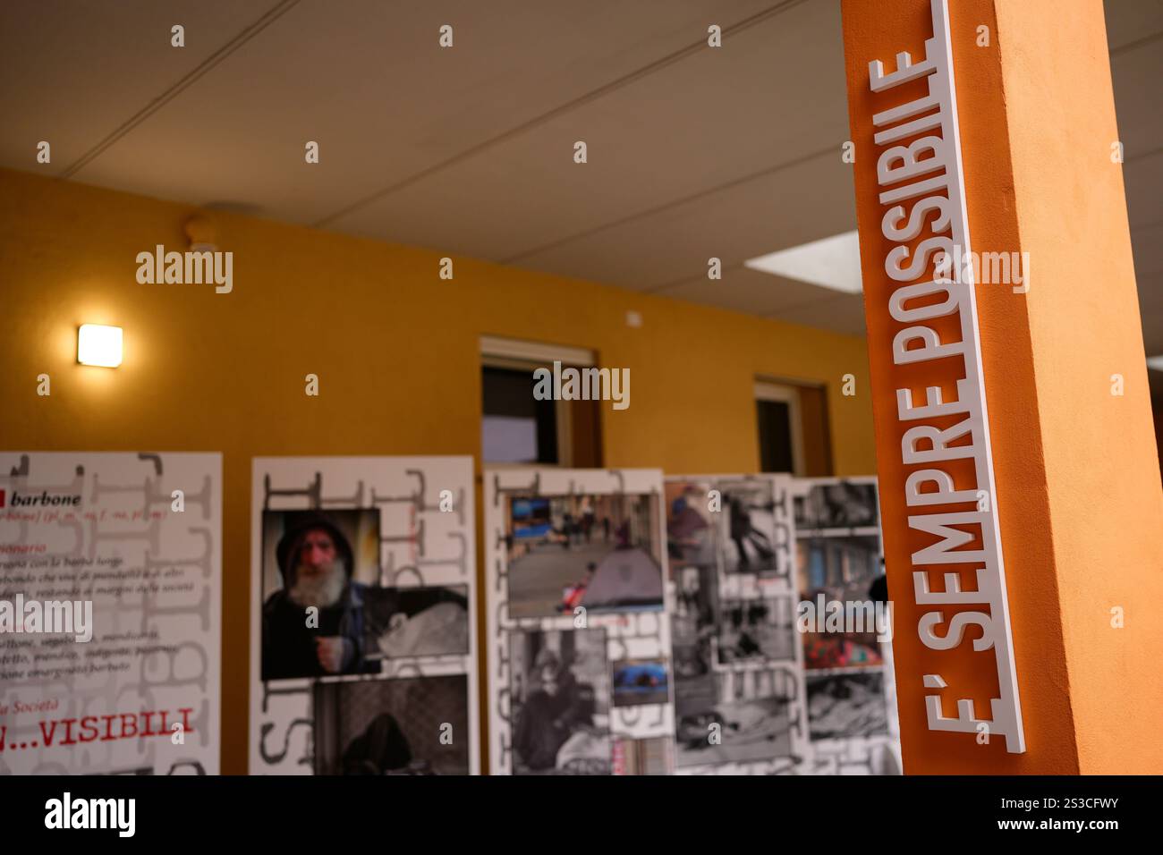 Torino, Italia. 09th Jan, 2025. Inaugurazione del nuovo housing sociale ...