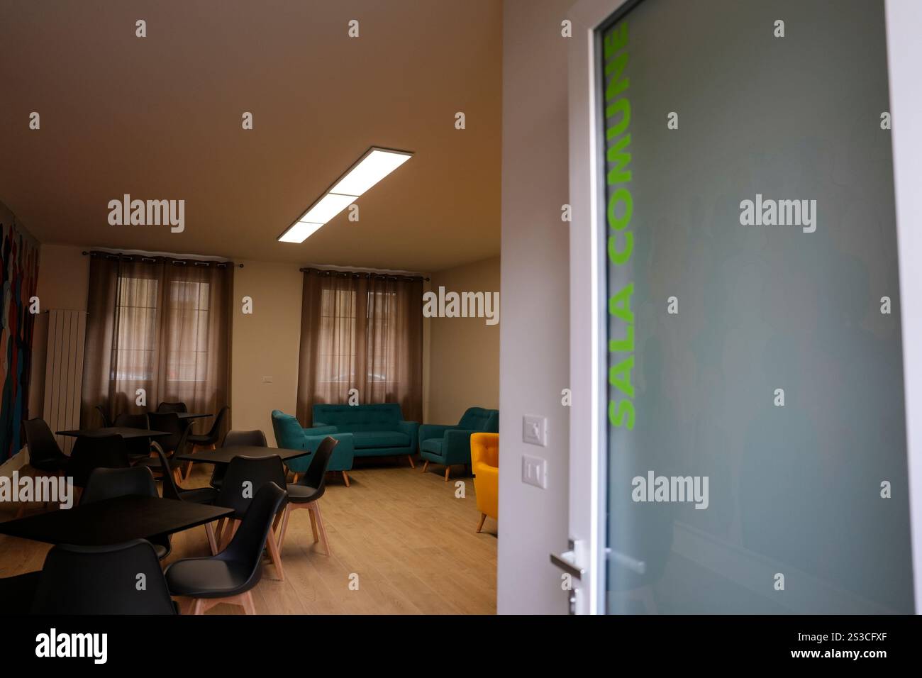 Torino, Italia. 09th Jan, 2025. Inaugurazione del nuovo housing sociale ...