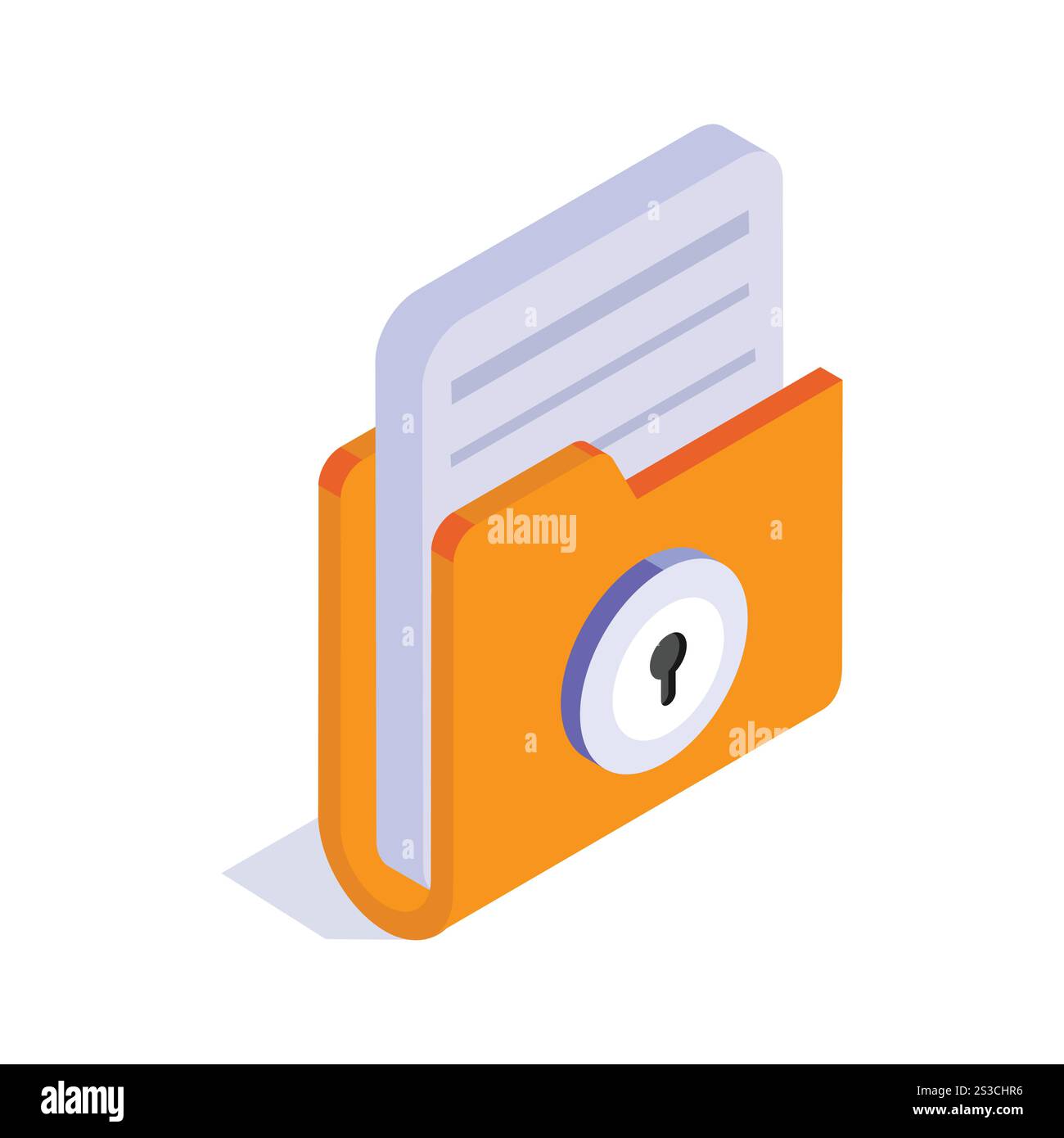 Sensitive documents Stock Vector Images - Alamy