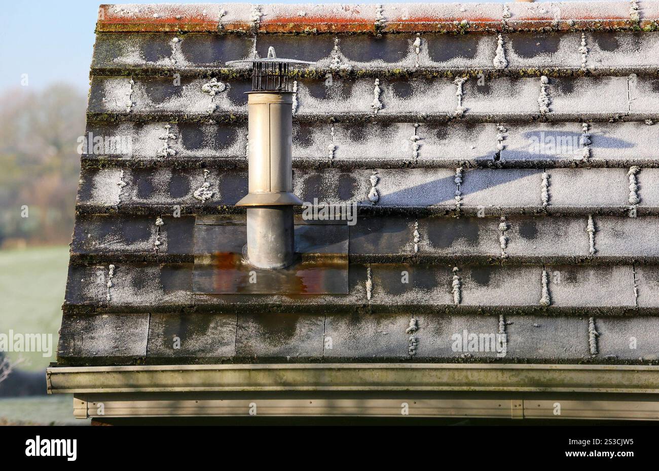 Moira, County Down, Northern Ireland, UK. 09 Jan 2025. UK weather - the ...