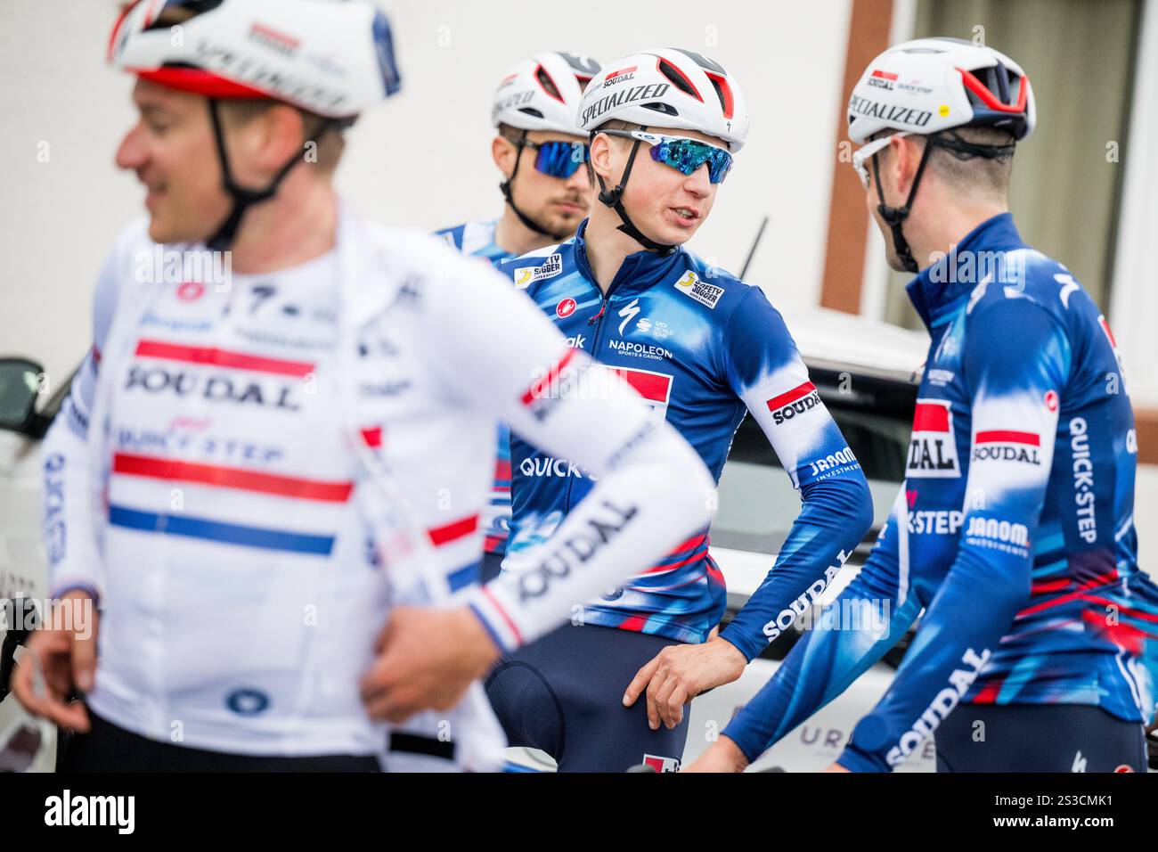 Calpe, Spain. 09th Jan, 2025. Belgian Mauri Vansevenant of Soudal Quick ...