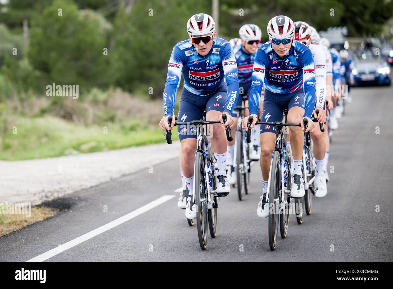 Calpe, Spain. 09th Jan, 2025. Belgian Yves Lampaert of Soudal Quick ...