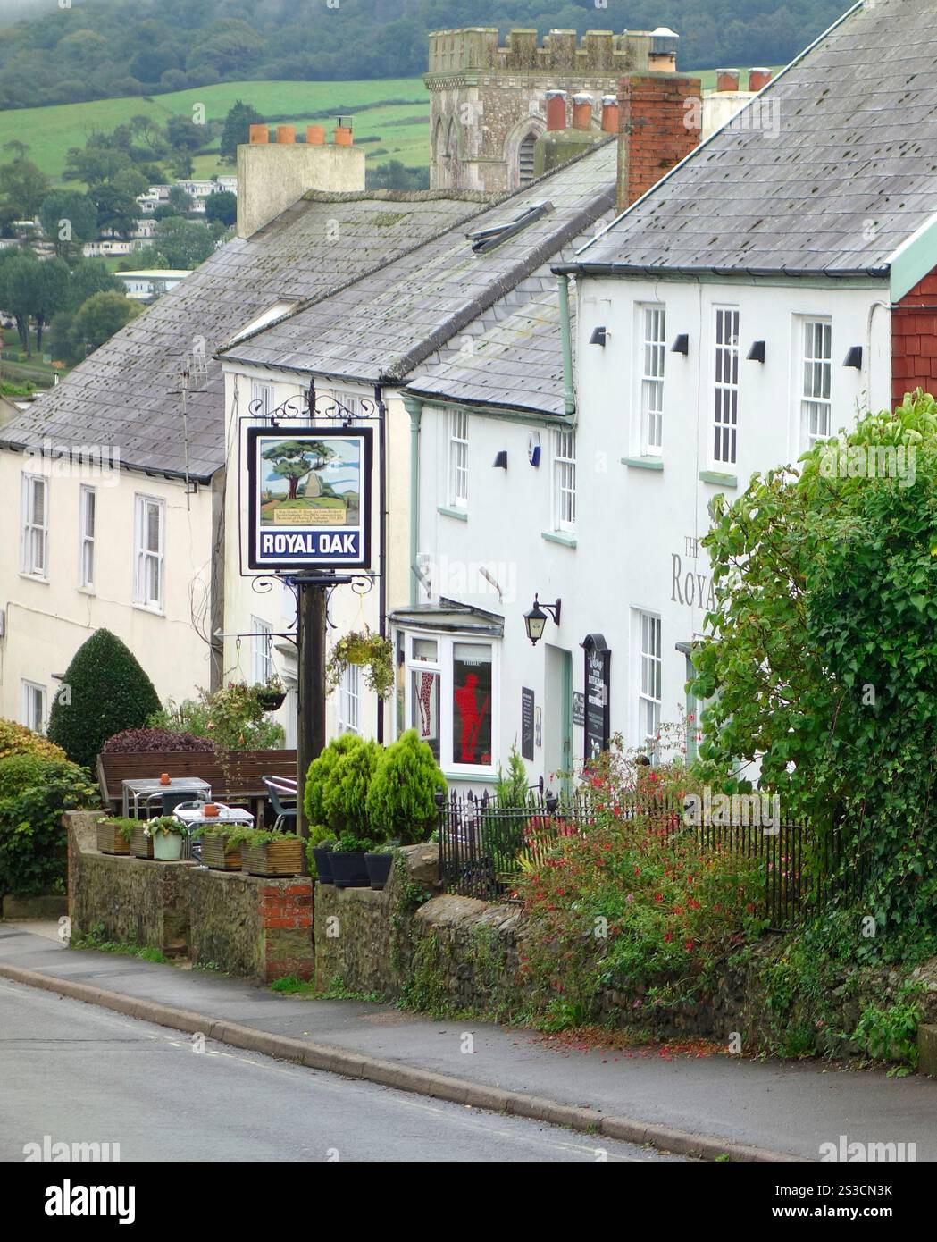 Charmouth Village, Dorset, England, UK Stock Photo - Alamy