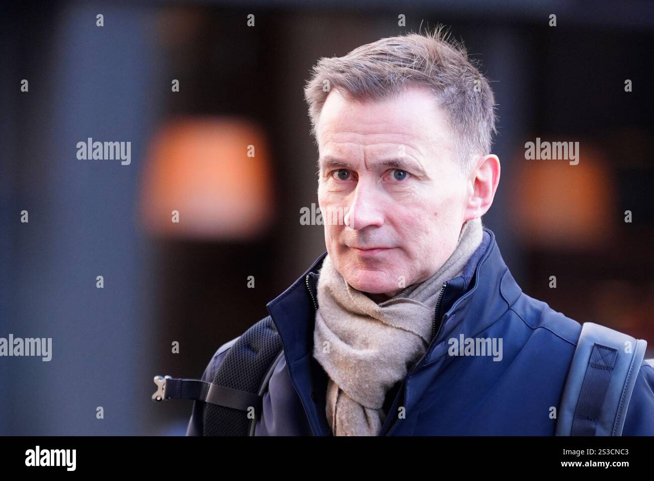 Former health secretary Jeremy Hunt arrives at Liverpool Town Hall, to ...