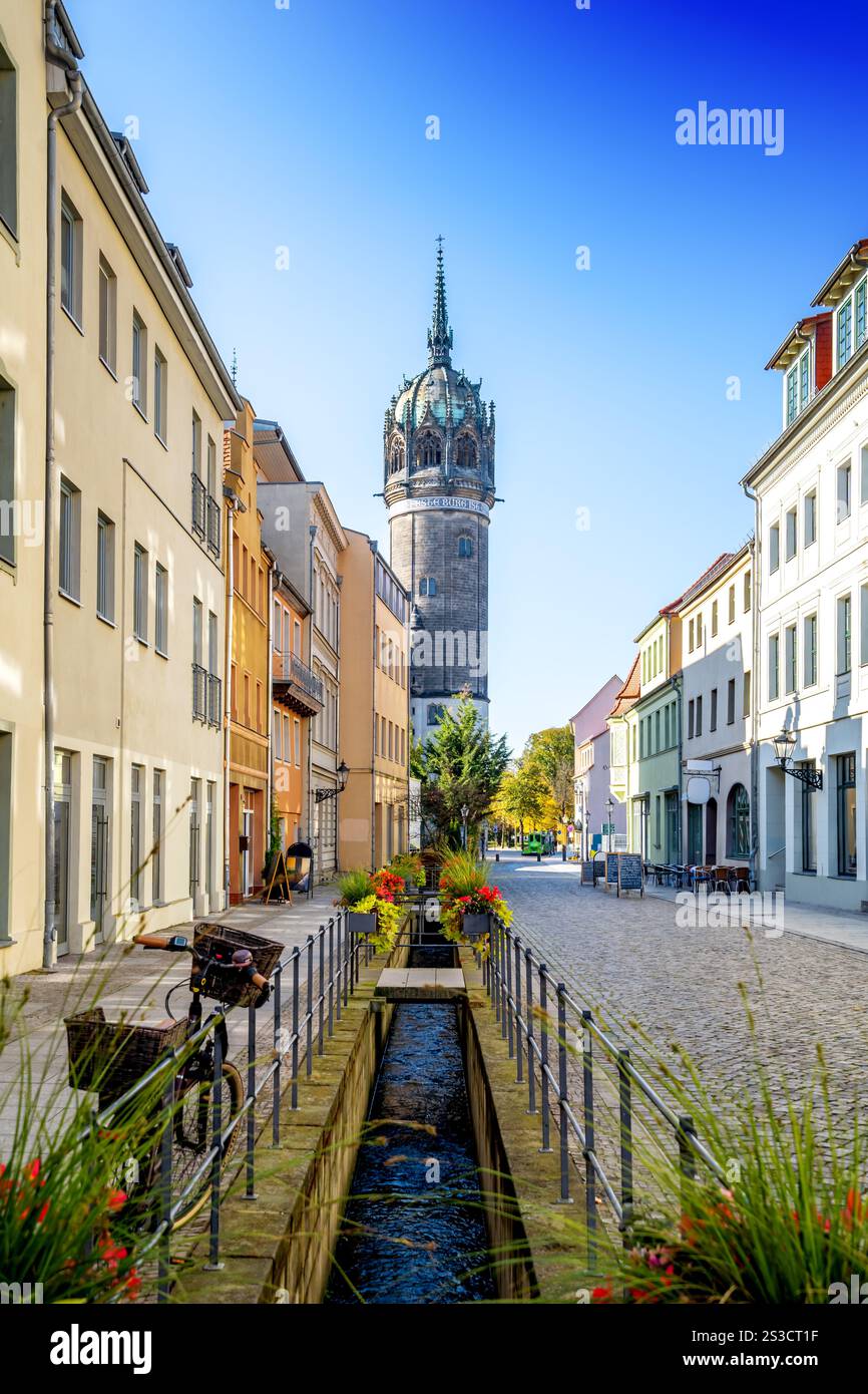 Old city of Lutherstadt Wittenberg, Germany Stock Photo - Alamy