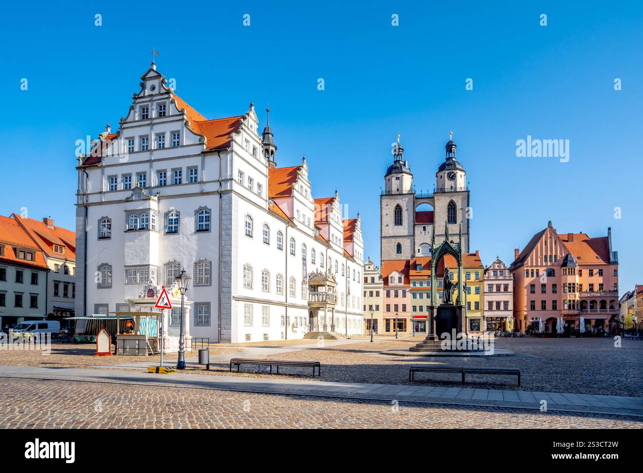 Old city of Lutherstadt Wittenberg, Germany Stock Photo - Alamy