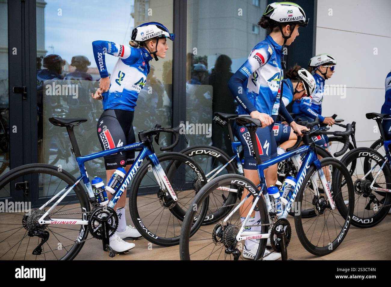 Calpe, Spain. 09th Jan, 2025. Slovenian Urska Zigart pictured in action ...