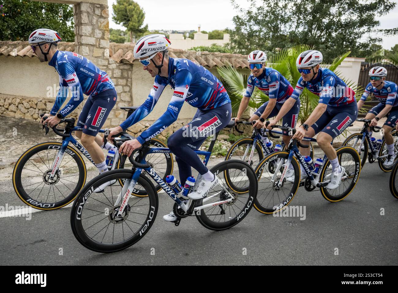 Calpe, Spain. 09th Jan, 2025. Belgian Pieter Serry of Soudal Quick-Step ...