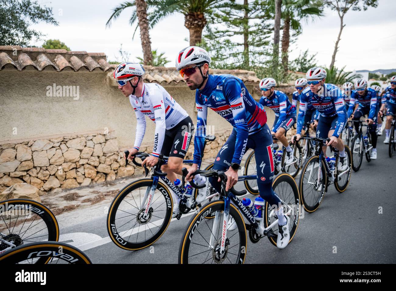British Ethan Hayter and French Valentin Paret-Peintre pictured in ...