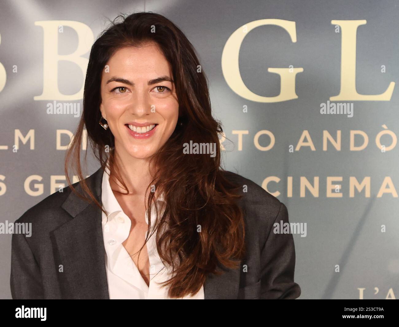 Rome, Italy. 09th Jan, 2025. Rome, Barberini cinema, photocall film "L ...