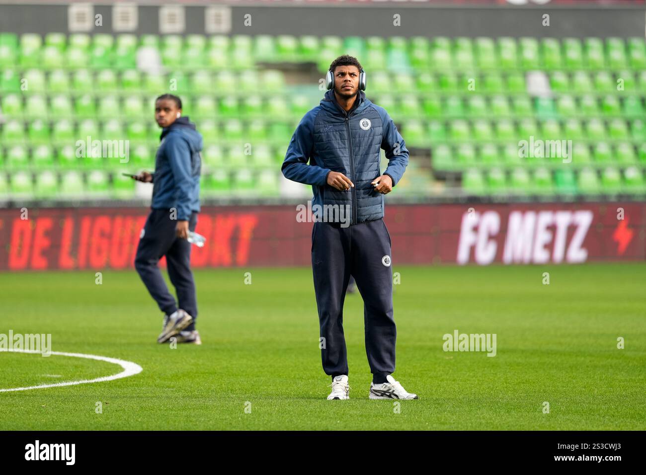 08 Iyad MOHAMED (pau) during the Ligue 2 BKT match between Metz and Pau ...