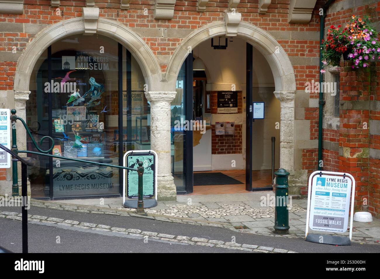Lyme Regis Philpot Museum, Lyme Regis, Dorset, England, UK Stock Photo ...