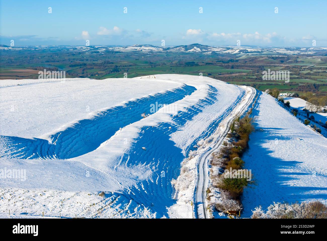 Eggardon hill askerswell fort hi-res stock photography and images - Alamy