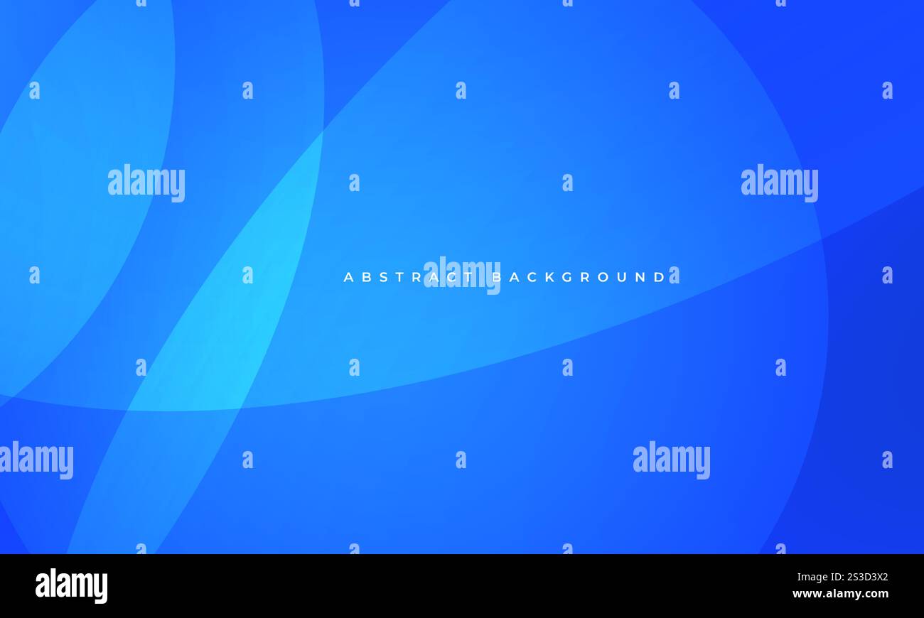 Abstract modern blue background with with rounds and circle effect ...