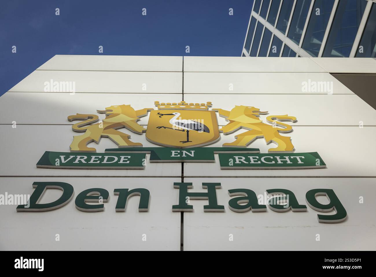 DEN HAAG - Exterior of The Hague City Hall.ANP/Hollandse Hoogte/Laurens ...