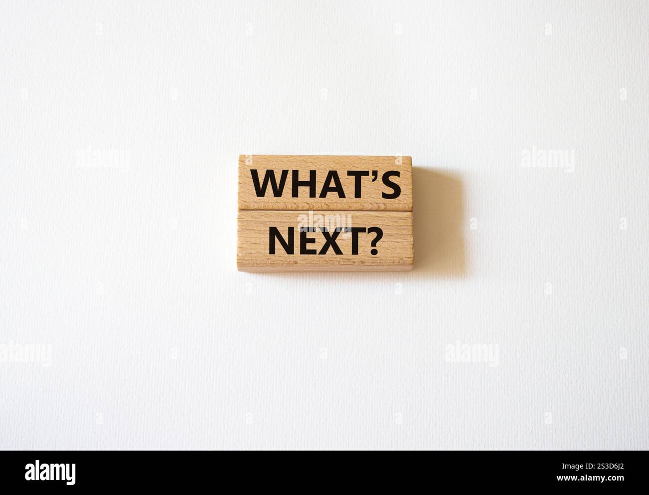 What is next symbol. Concept words What is next on wooden blocks ...