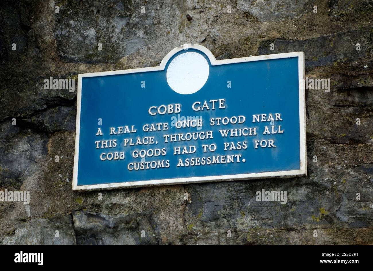 Cobb Gate, Customs Assesment Gate, Lyme Regis, Dorset, England, UK ...