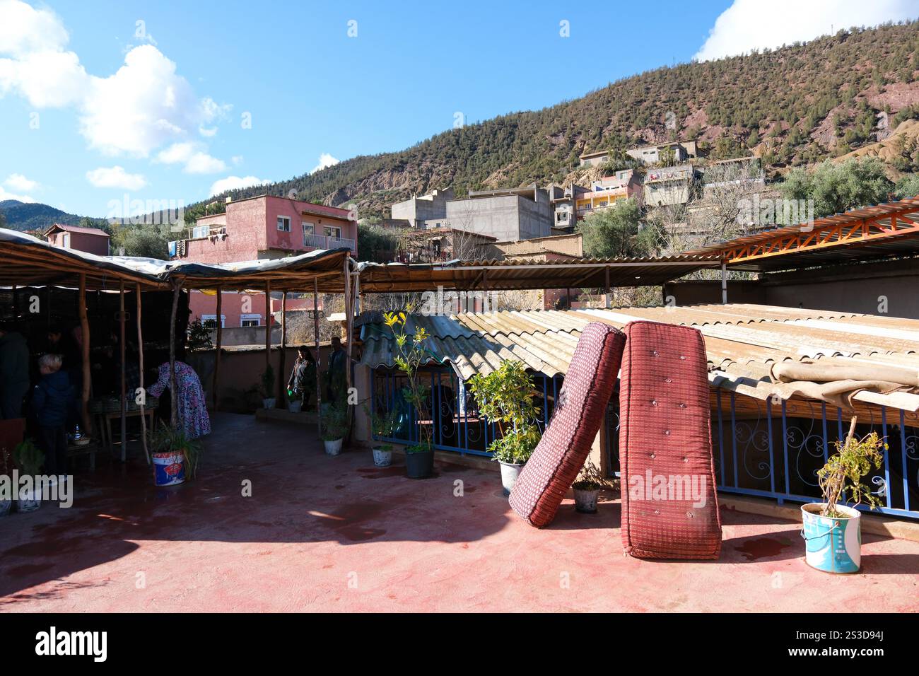 Marrakesh, Morocco - 31 Dec 2024 - A womens manufacturing cooperative ...
