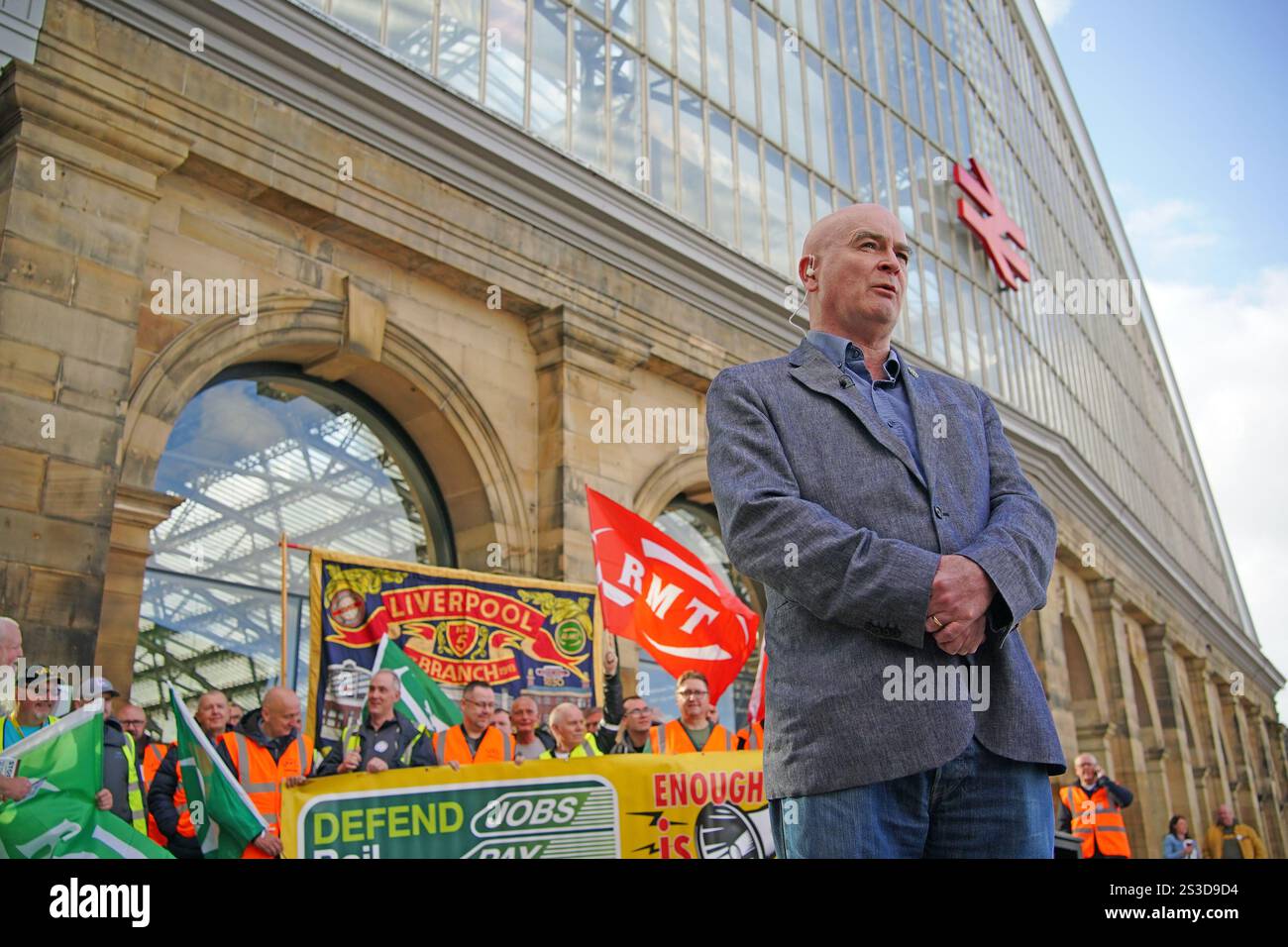 File photo dated 29/07/23 of RMT general secretary Mick Lynch on the ...