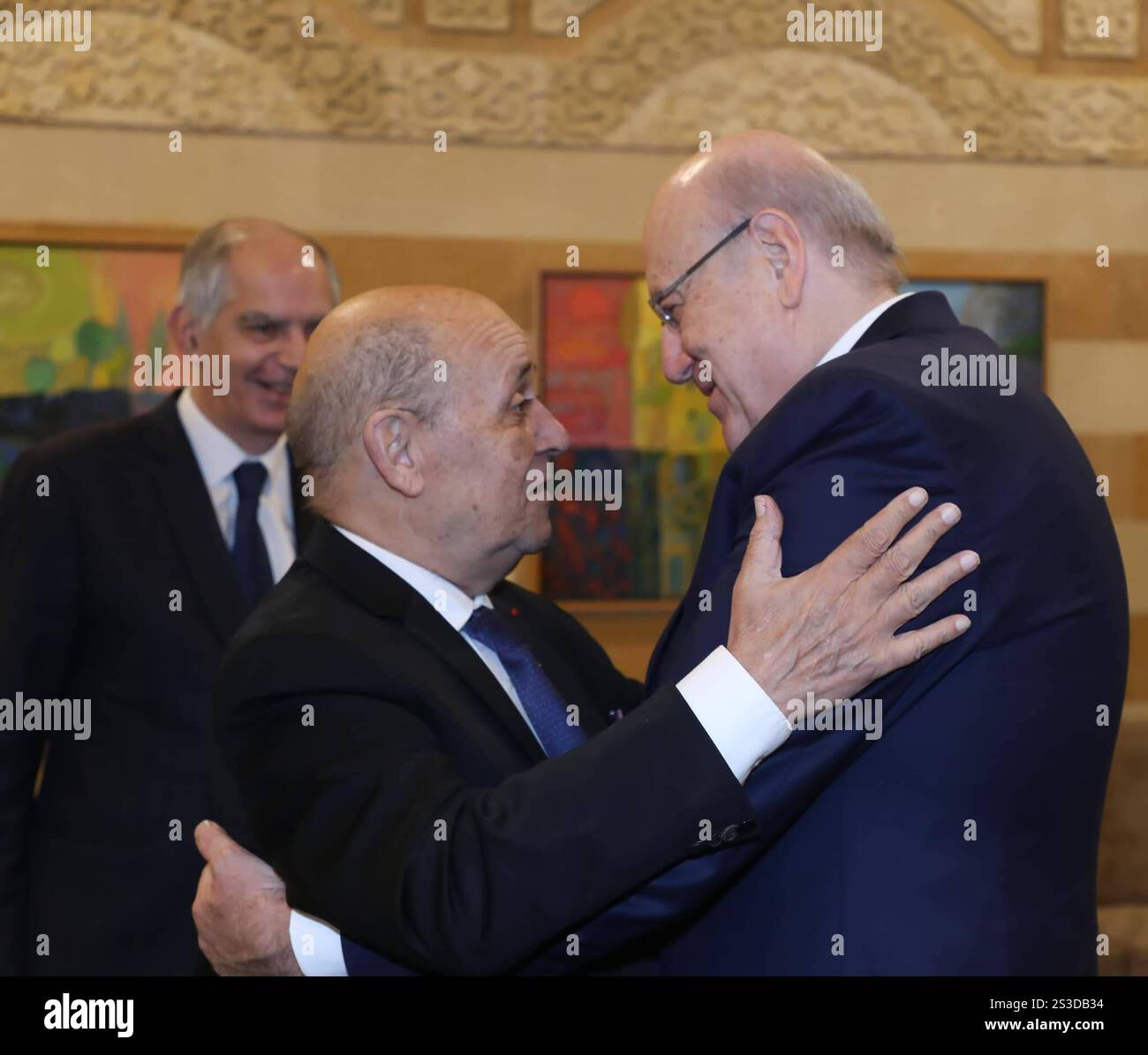 Lebanese Prime Minister Najib Mikati receives French Presidential Envoy ...