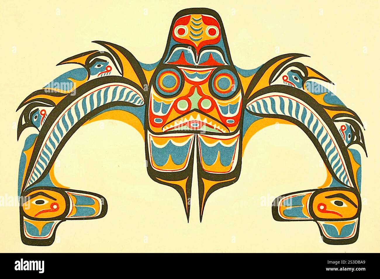 Haida dogfish design hi-res stock photography and images - Alamy