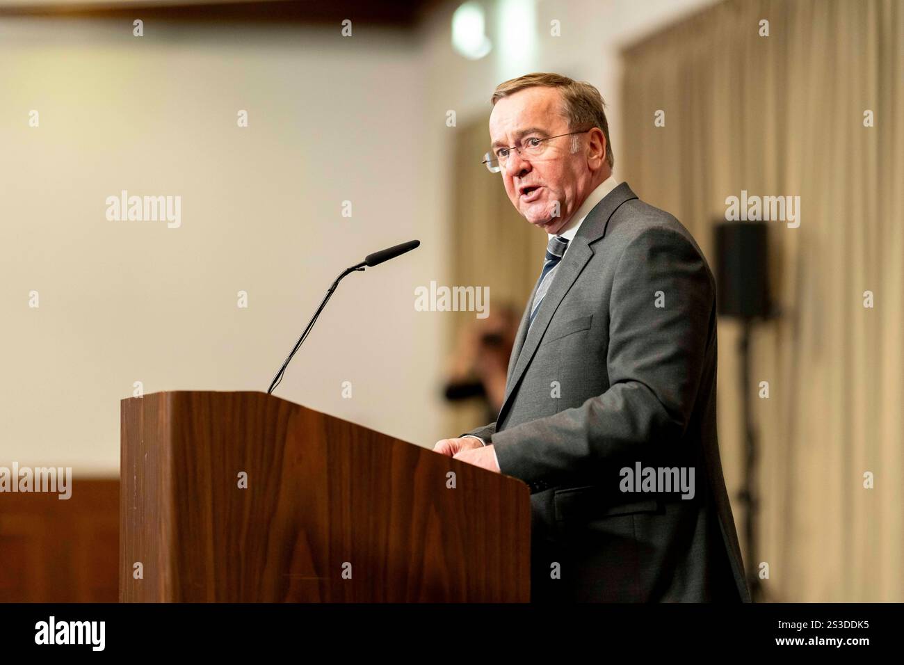 Press conference with BORIS PISTORIUS, German Minister of Defense at ...