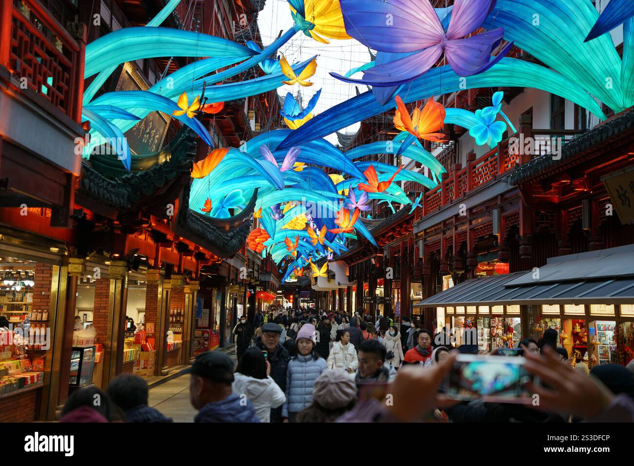Shanghai, China. 09th Jan, 2025. SHANGHAI, CHINA - JANUARY 9, 2025 ...