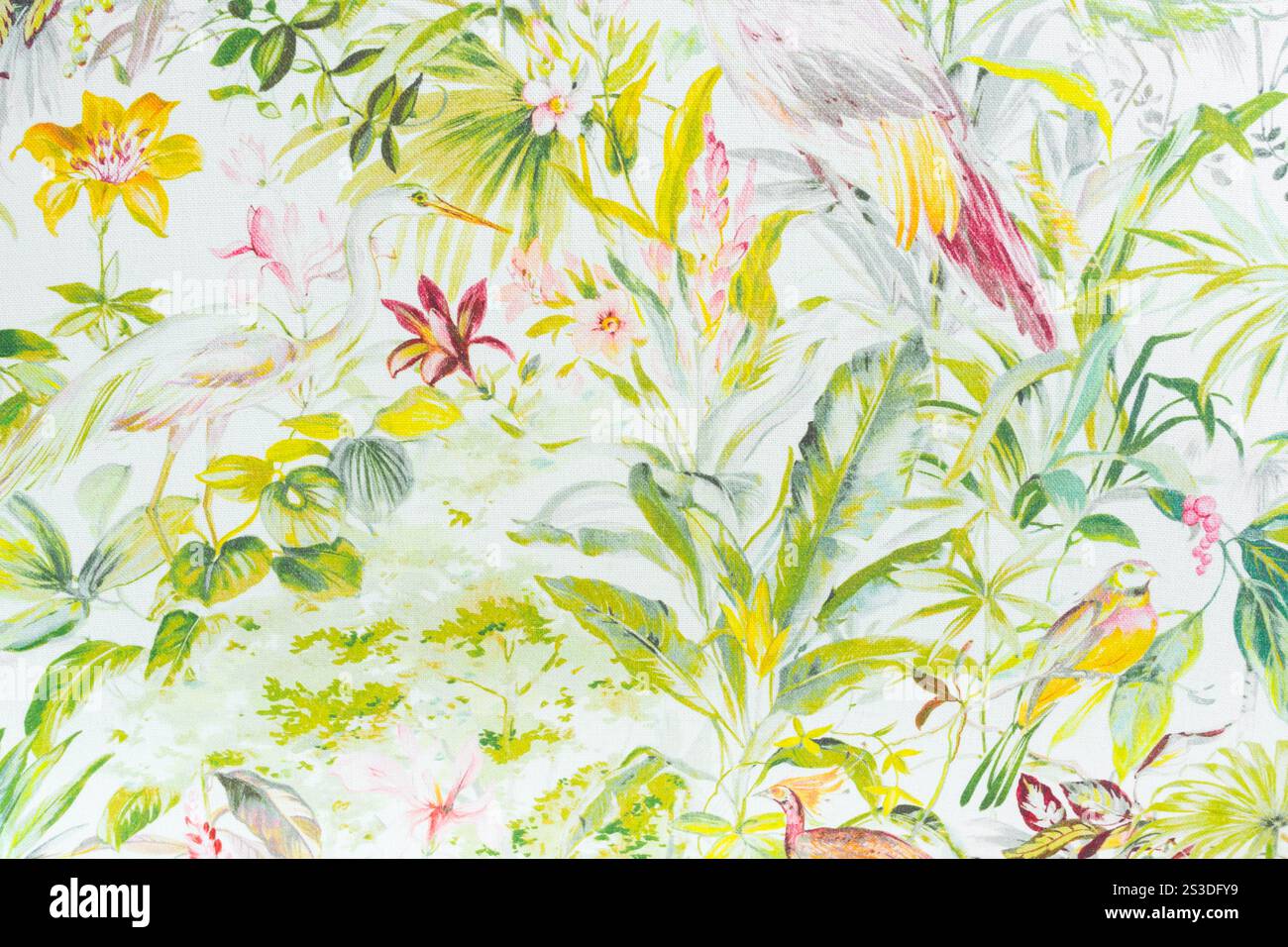 The Vintage nature floral pattern textile Stock Photo - Alamy