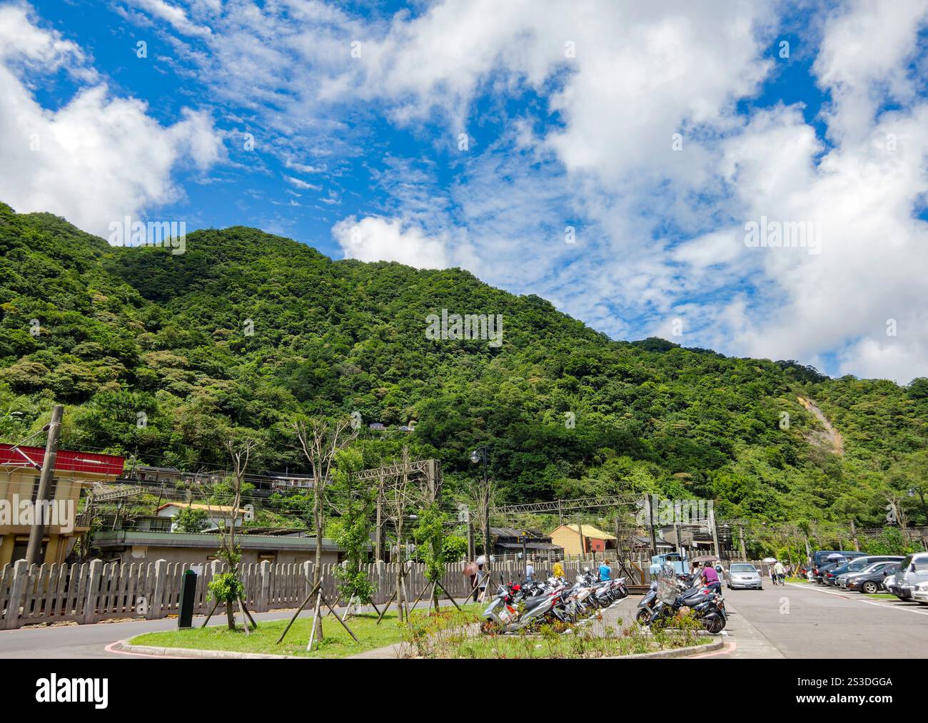 Daytime view of landscape of Shifen District at Taiwan Stock Photo - Alamy